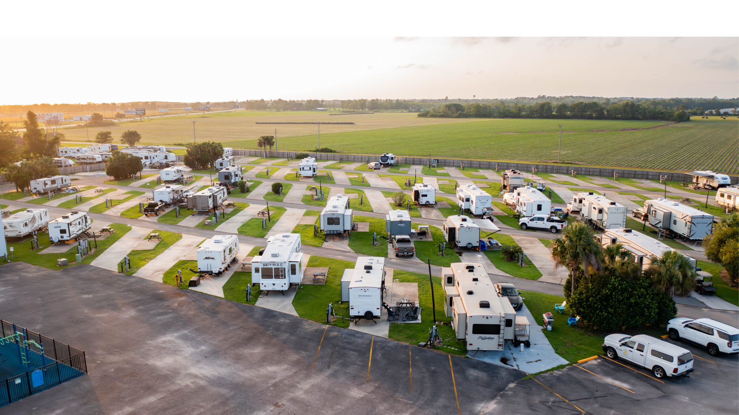 Tour Johnny's RV Park: Photos of Our RV Park Near Foley, Alabama