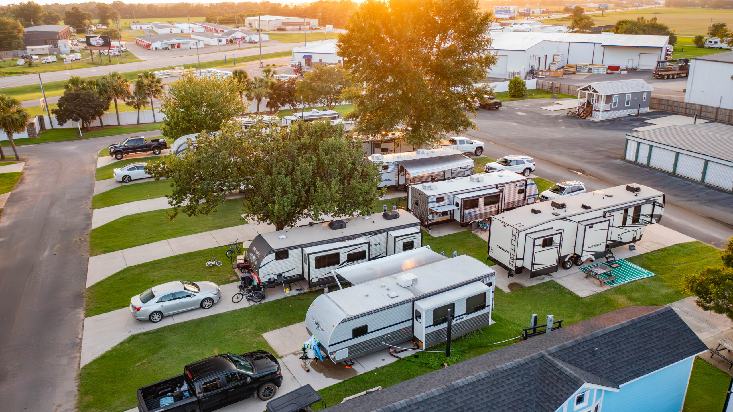 Tour Johnny's RV Park: Photos of Our RV Park Near Foley, Alabama