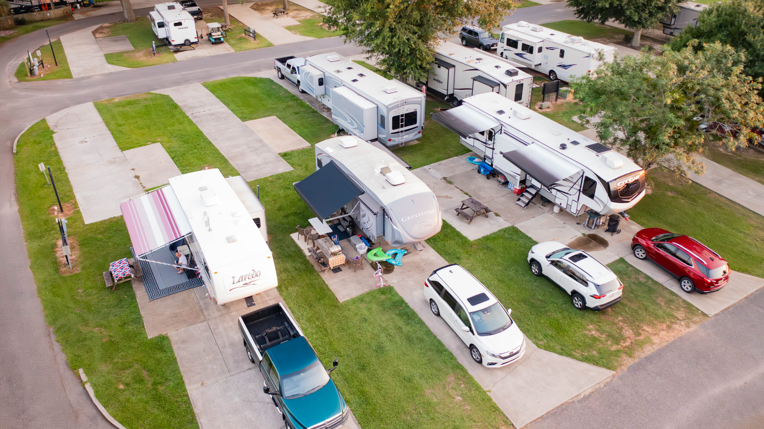 Tour Johnny's RV Park: Photos of Our RV Park Near Foley, Alabama